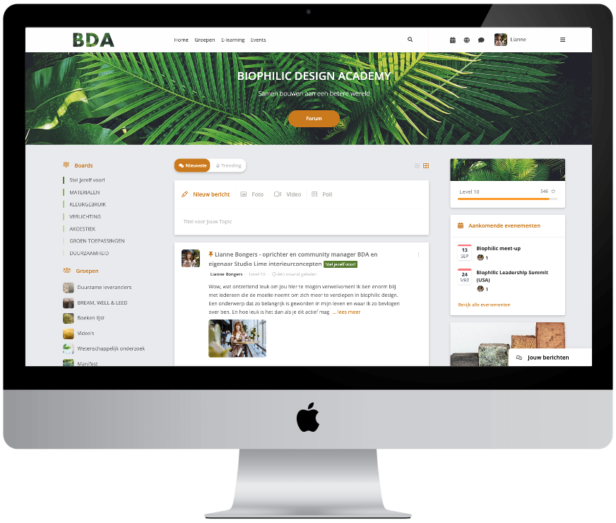 Jaarlidmaatschap Biophilic Design Academy (BDA) | Easy checkout ...