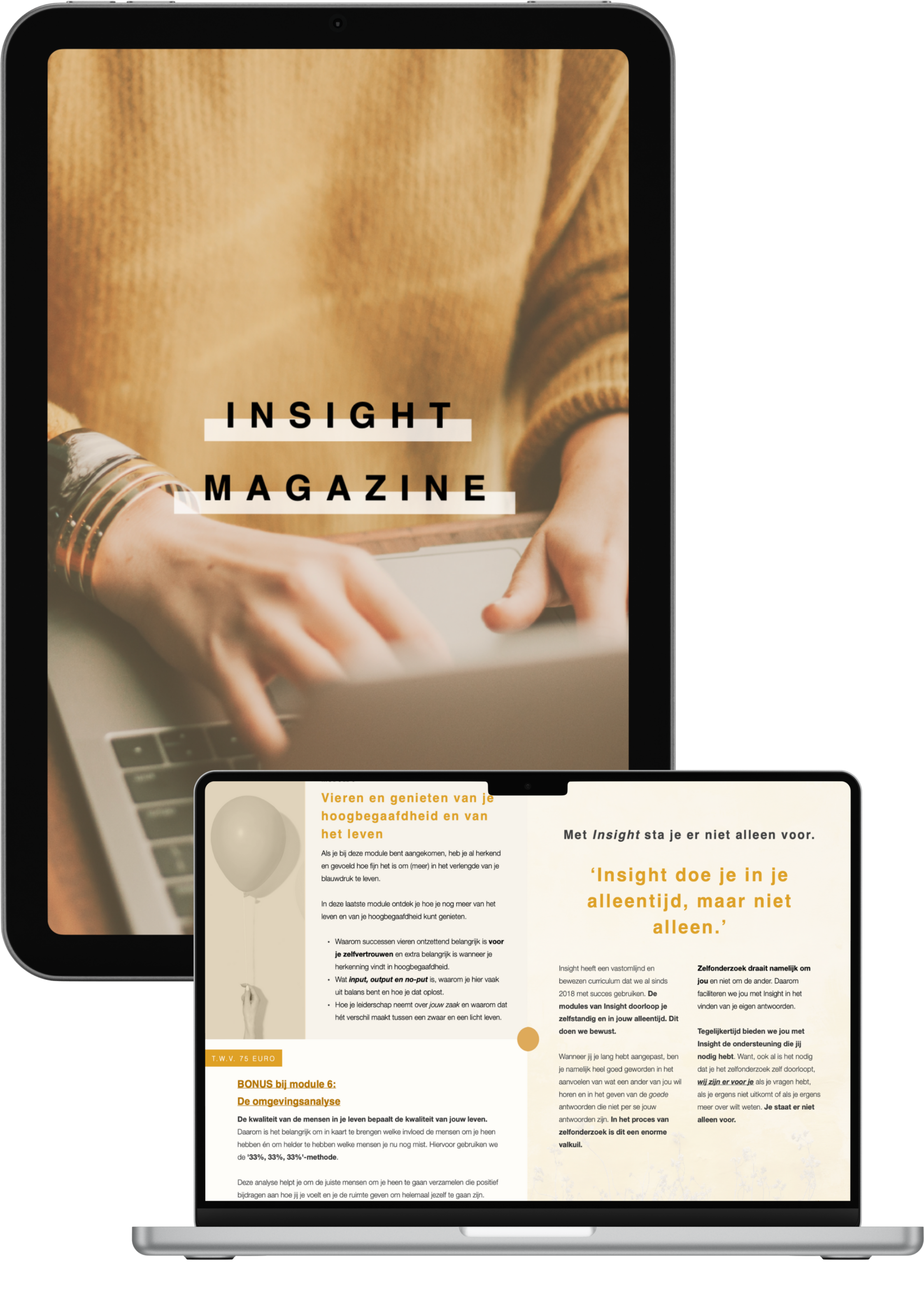 Insight magazine | Easy checkout | Gifted People en Gifted Business