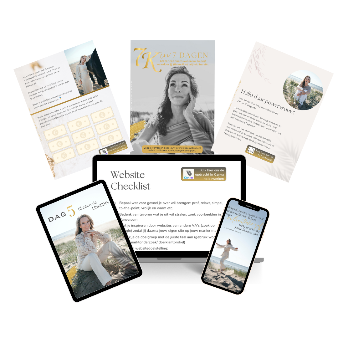 7K in 7 dagen | Easy checkout | VA Business Academy