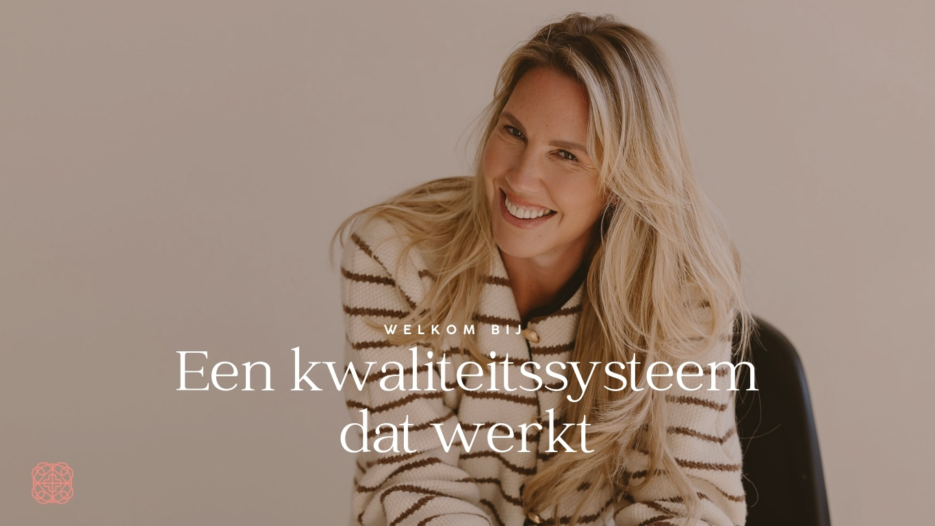 Een kwaliteitssysteem dat werkt | Easy checkout | zorgvoorzzp