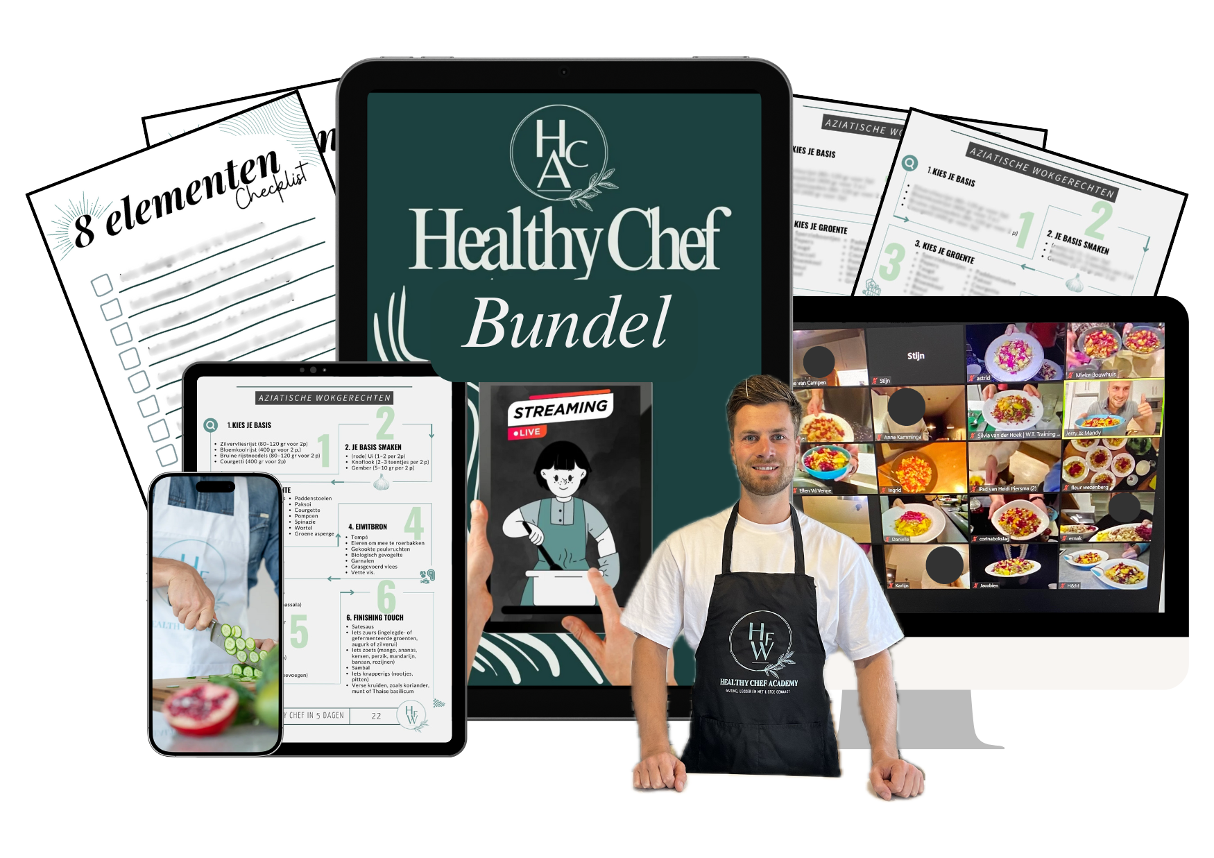 Healthy Chef Kickstart | Easy checkout | Health for Wealth