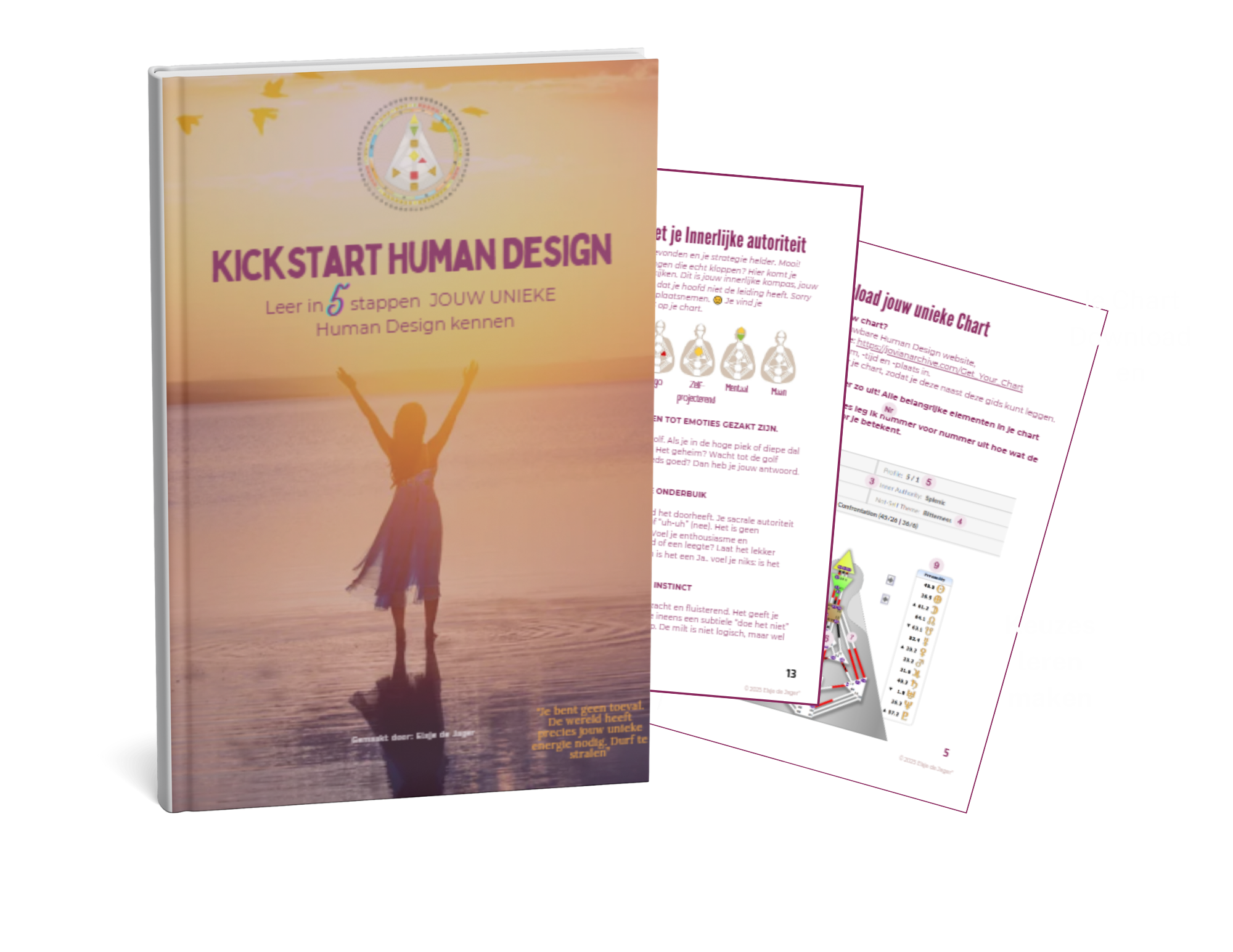 De ultieme Human Design Kickstart Gids | Easy checkout | Elsje de Jager