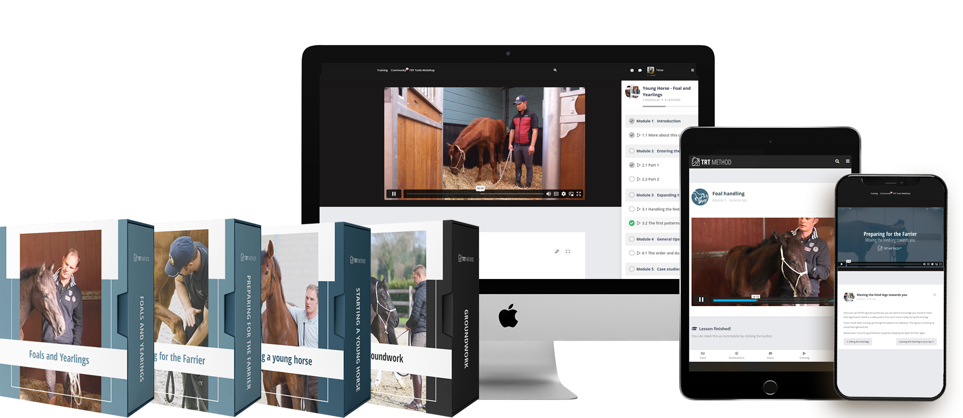 Young Horse Course - Lifetime access | Easy checkout | trtmethod