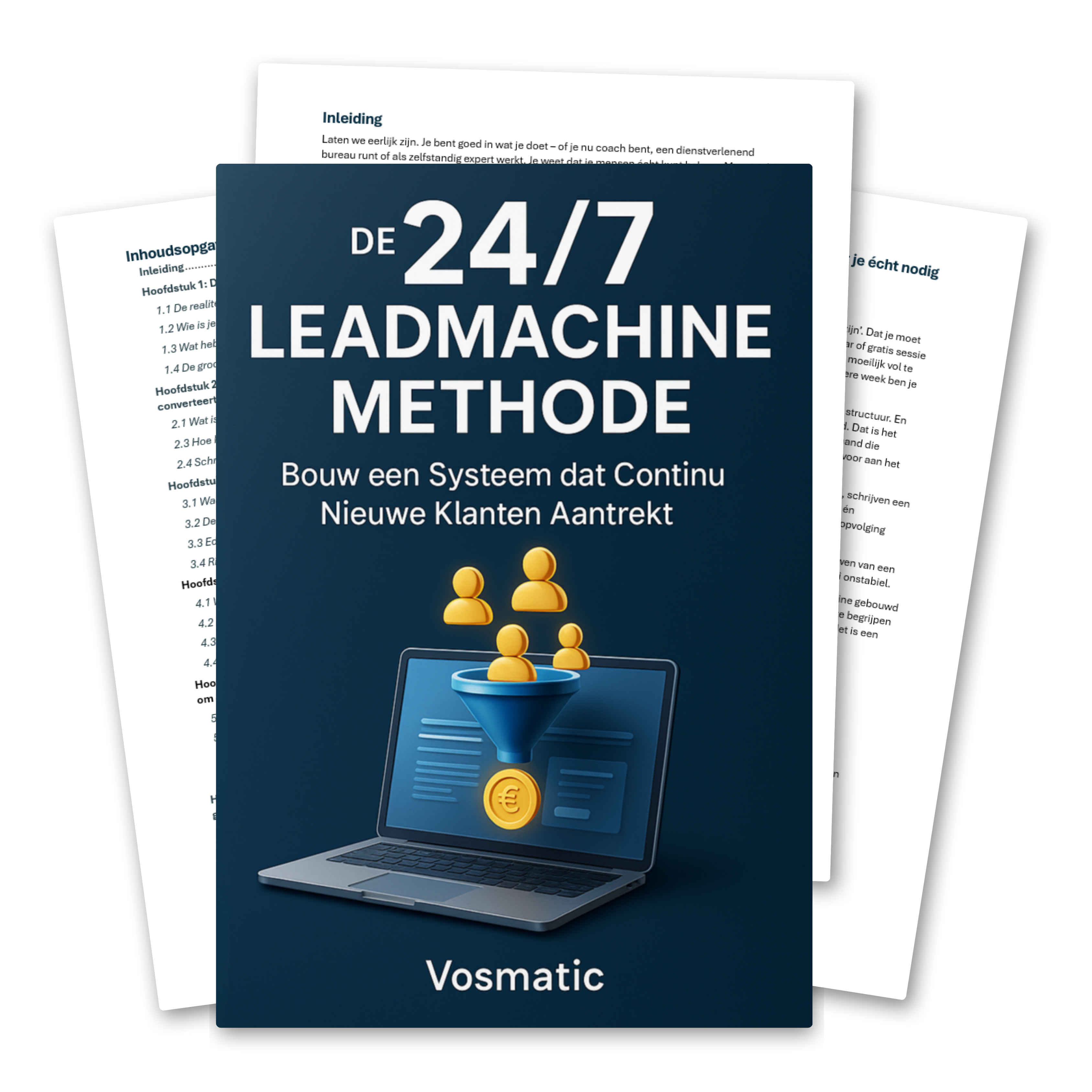 Gids: De 24/7 Leadmachine Methode | Easy checkout | Vosmatic