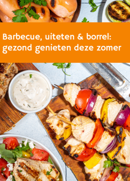 Barbecue, uiteten & borrelplank: gezond genieten deze zomer