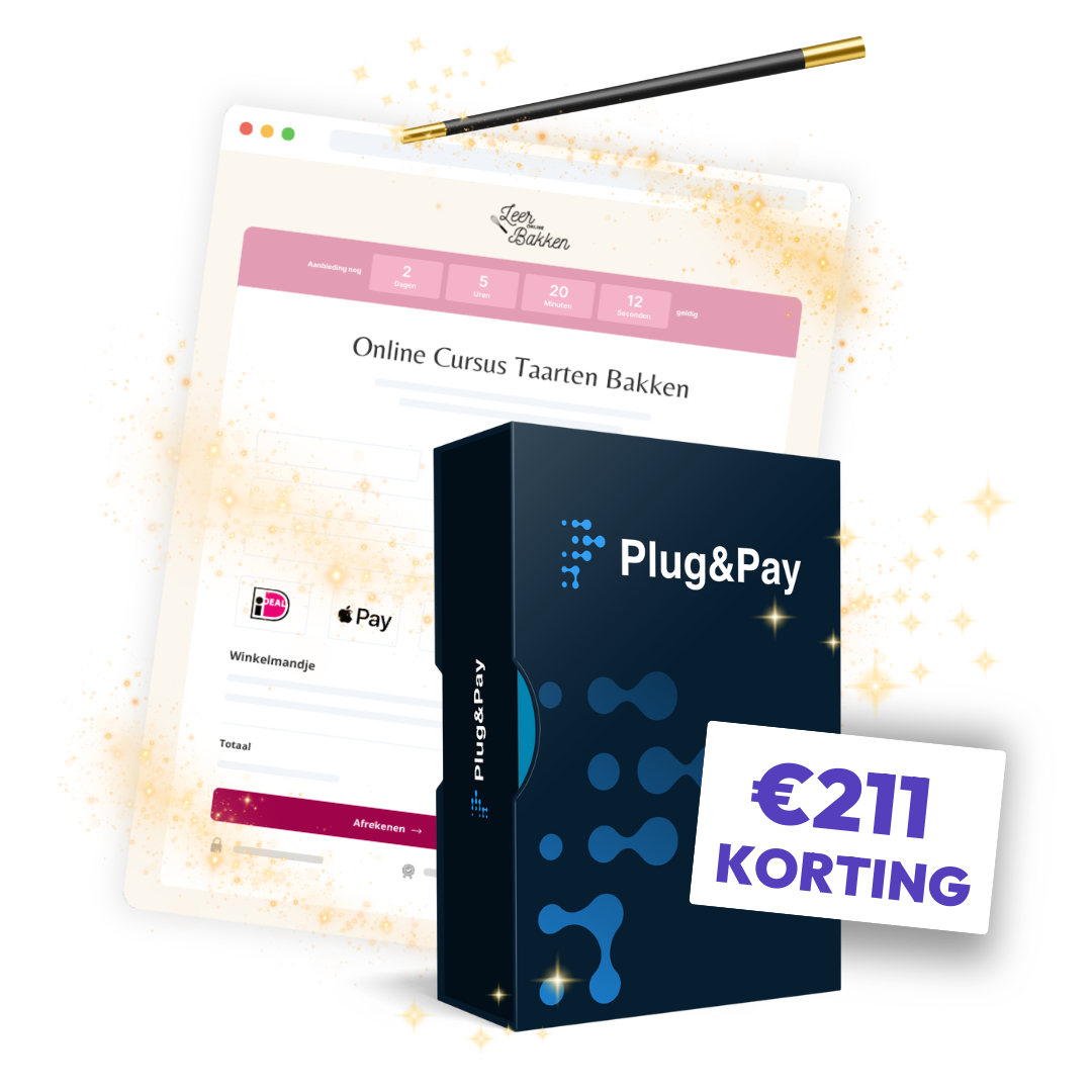 Start vandaag met je online salesfunnel (tijdelijk €497) | Plug&Pay®