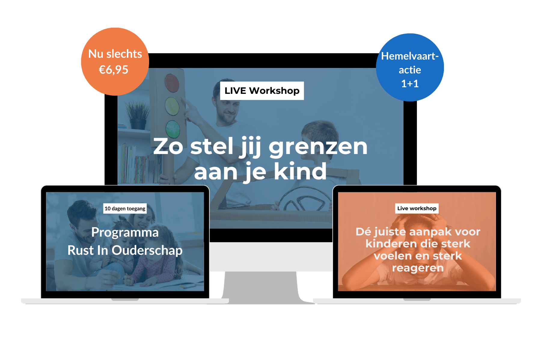 Workshop: Zo stel je grenzen aan je kind + proef programma (2) | Easy checkout | Rust in Ouderschap