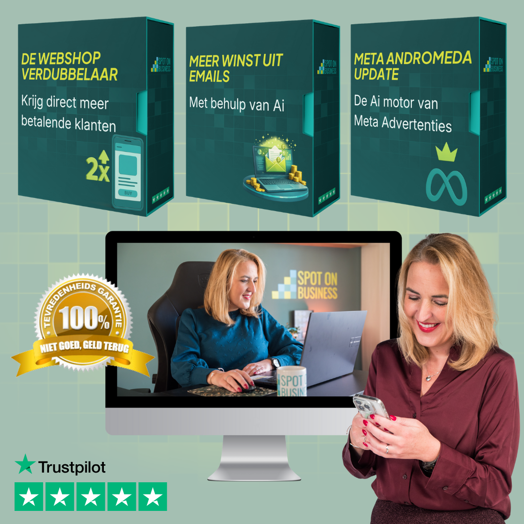 Webshop verdubbelaar - verdubbel je conversie