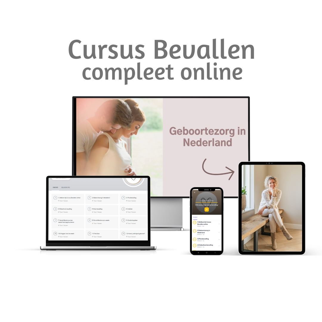 Cursus Bevallen compleet online | Easy checkout | www.cursusbevallen.nl